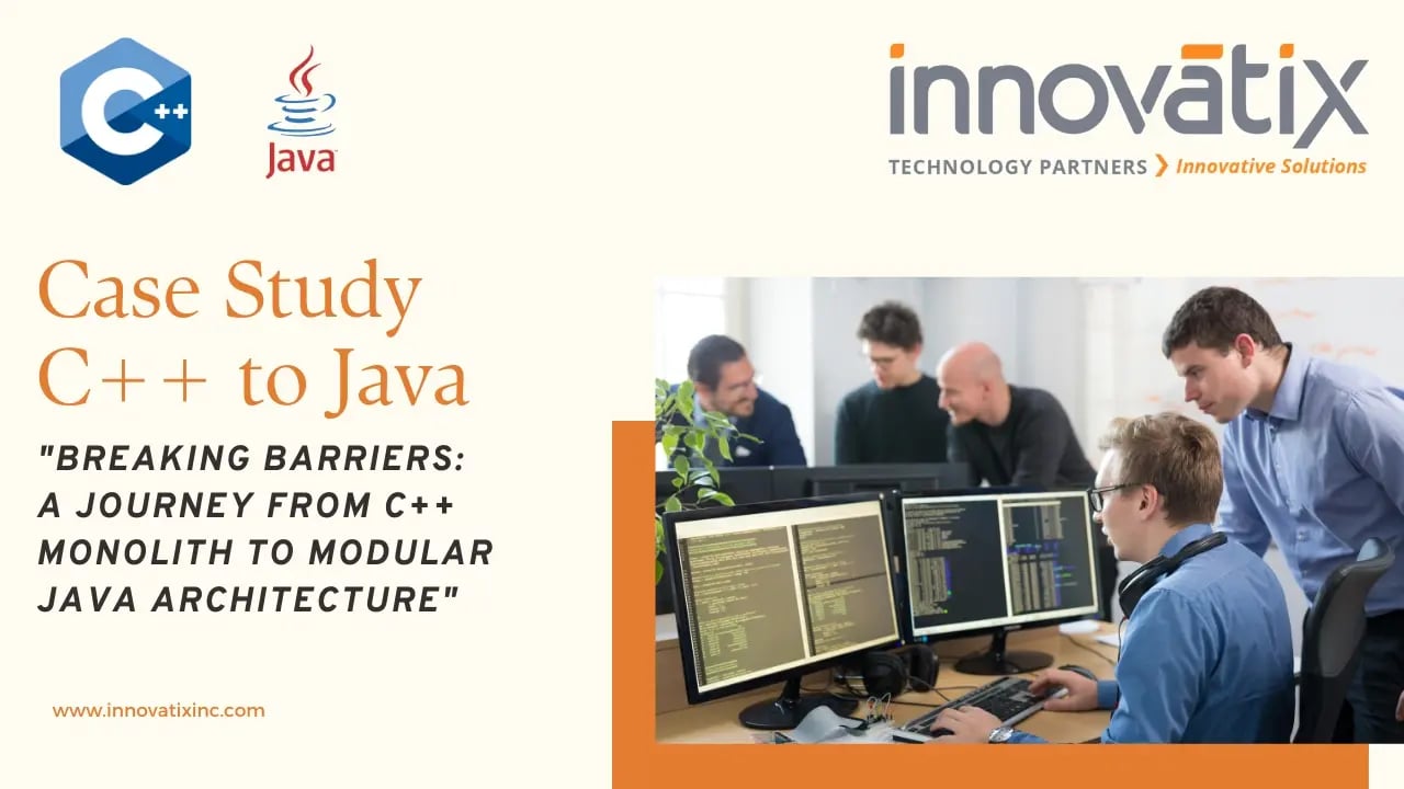 Case Study - Legacy C++ to Java Migration